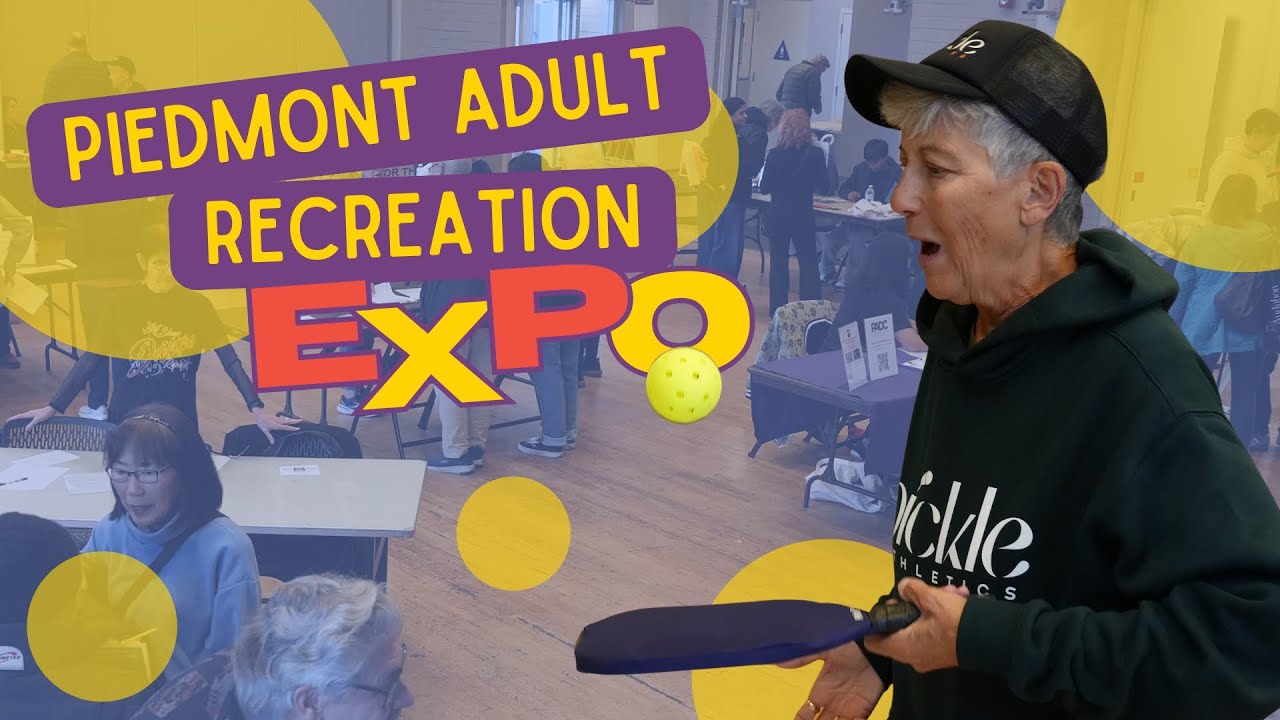 Find your jam at the Piedmont Adult Recreation Expo! - YouTube