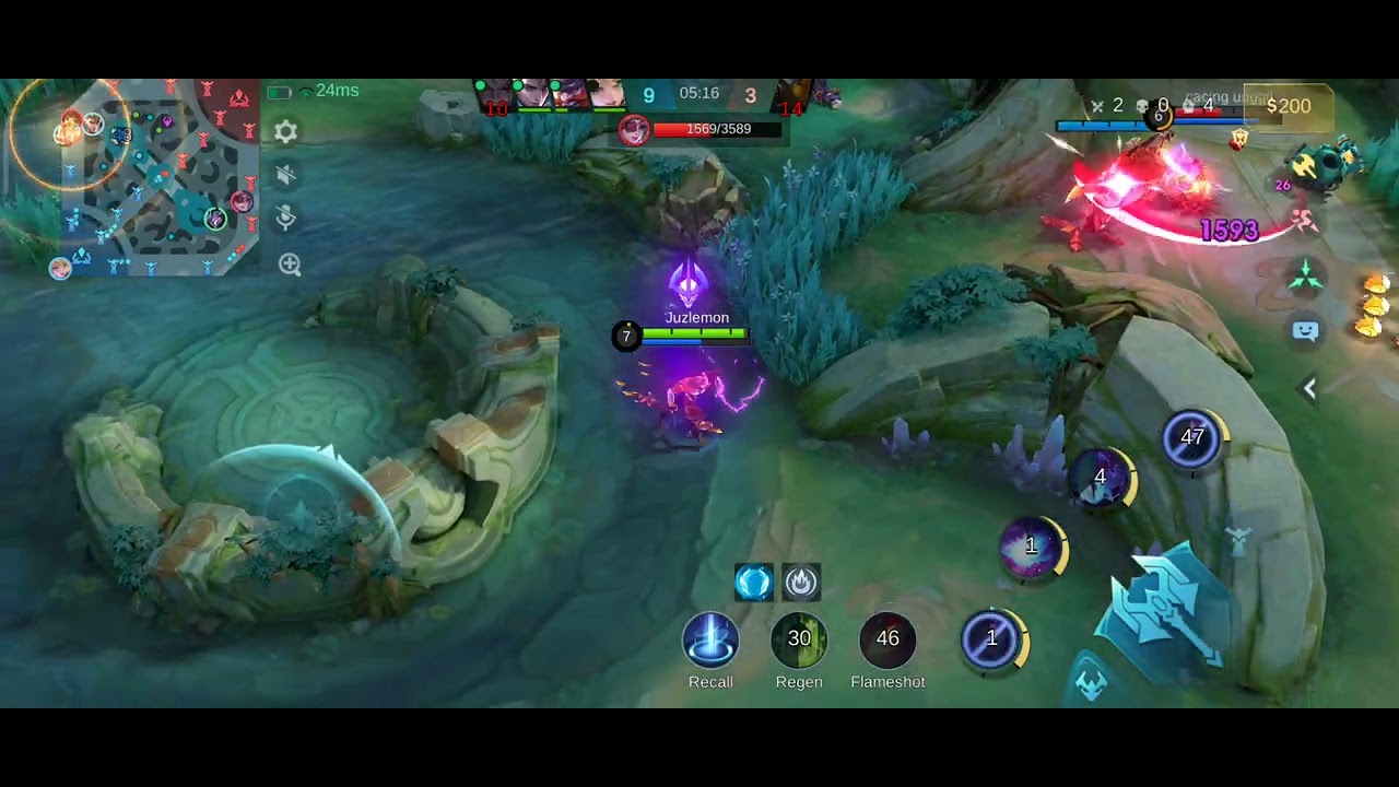 Match 11 Zhask Push Rank MLBB season 34, Awali pagi dengan push tower 🤭 ...