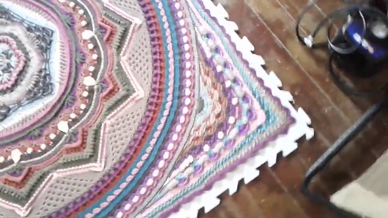 End of Part 7, Sacred Space CAL by Helen Shrimpton - YouTube