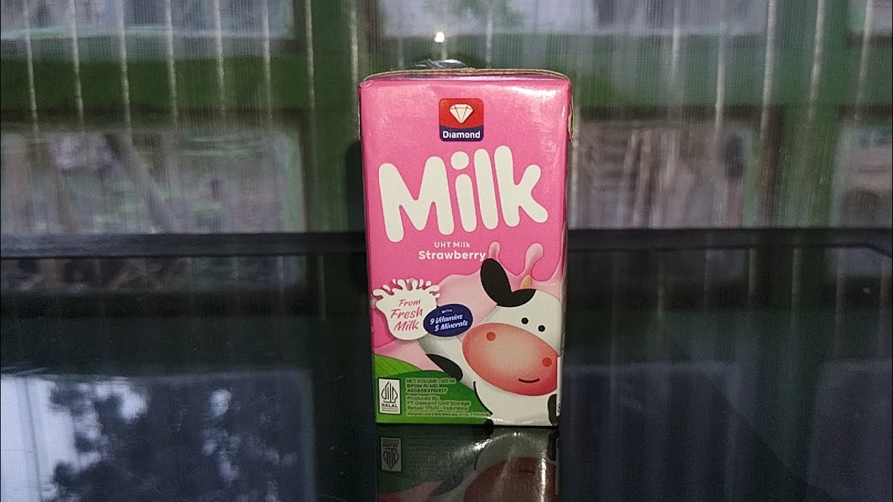 Review Produk #2357 : Diamond Milk Susu UHT Strawberry - YouTube