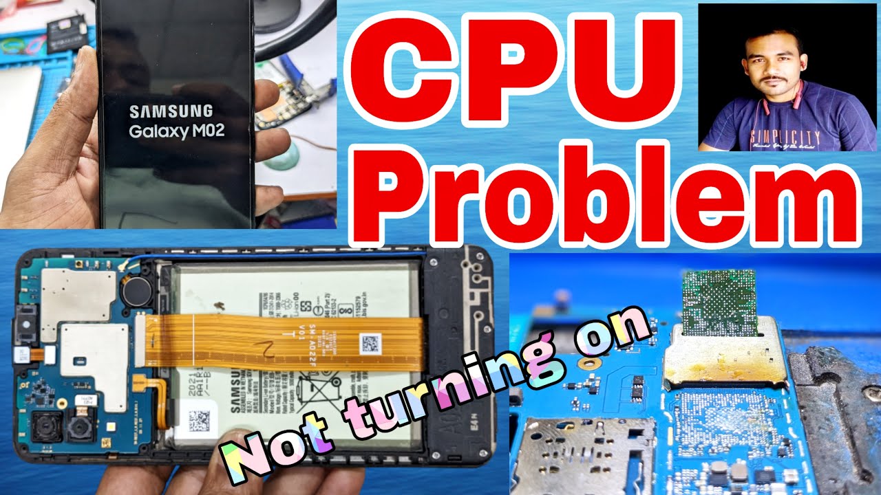 #CPUrepair Samsung M02 not turning on fix | M02 dead solution - YouTube