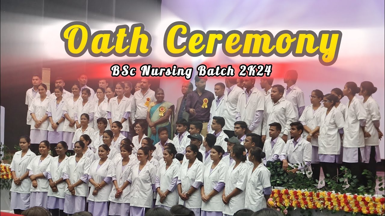 Lamp 🪔 Lighting Ceremony Of BSc Nursing Batch 2K24 | RDMC, Banda ...
