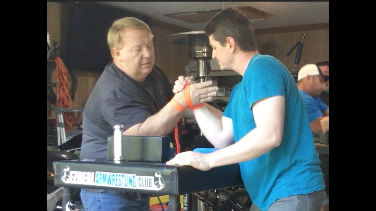 Practice With Legendary Arm Wrestler Andy Fuller, in Savannah, GA - YouTube