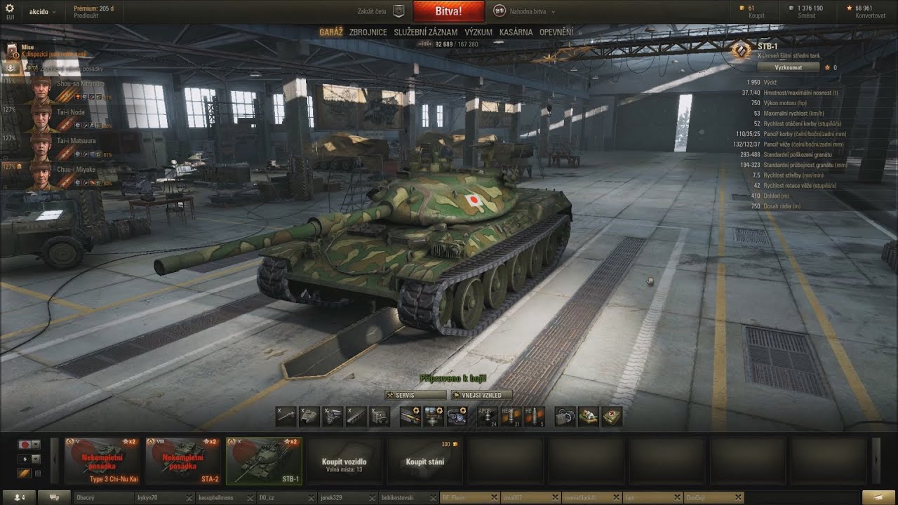 World of Tanks CZ (178.díl) - STB-1 - YouTube