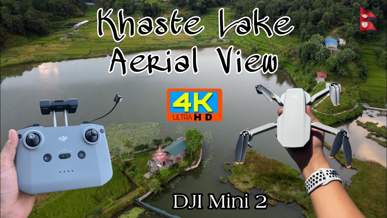 Khaste lake Pokhara | खास्टे ताल | 4K Aerial View | Pokhara Nepal🇳🇵 ...
