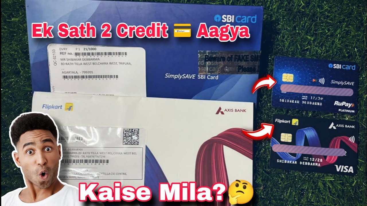 Finally Ek Sath 2 Credit 💳 Aagya 😘 | Flipkart axis Bank credit card ...