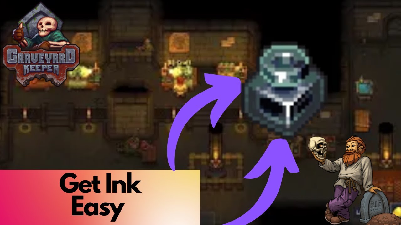 How To Make Ink | Graveyard Keeper - YouTube
