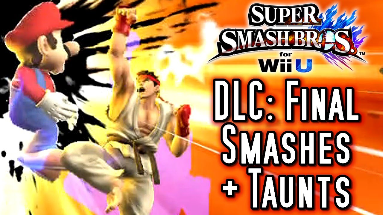 Super Smash Bros RYU, ROY & LUCAS - All Final Smashes, Taunts & Win ...