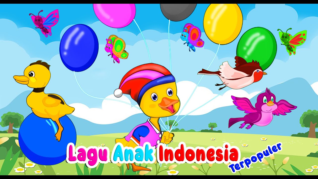 BALONKU ada lima, Kupu Kupu yang Lucu, dan Lagu Lainnya || Lagu Anak ...