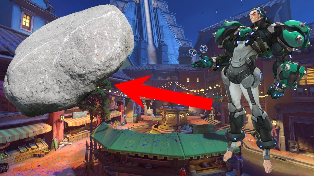 The spawn rock I Overwatch moments - YouTube