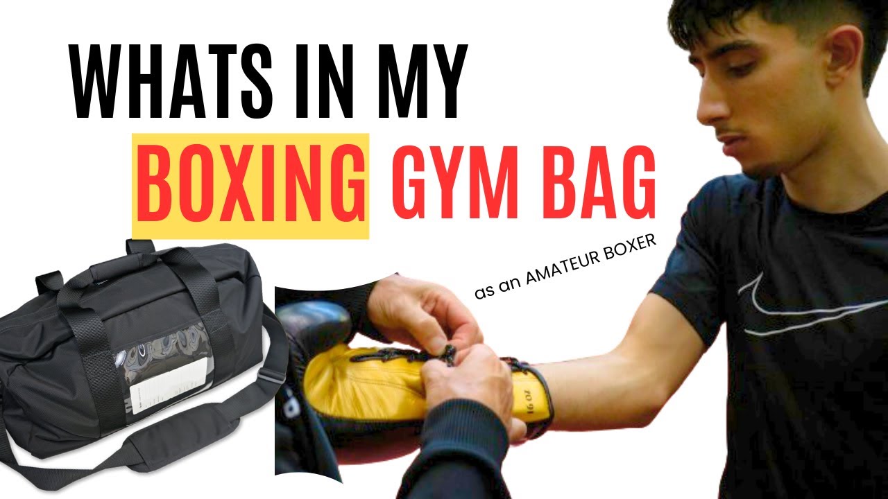 Unleashing Secrets: WHATS INSIDE MY BOXING GYM BAG - YouTube