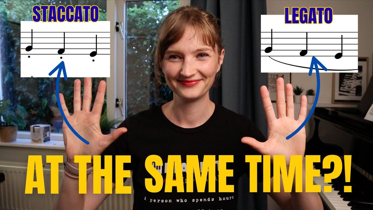 How To: Play Legato And Staccato At The Same Time - YouTube