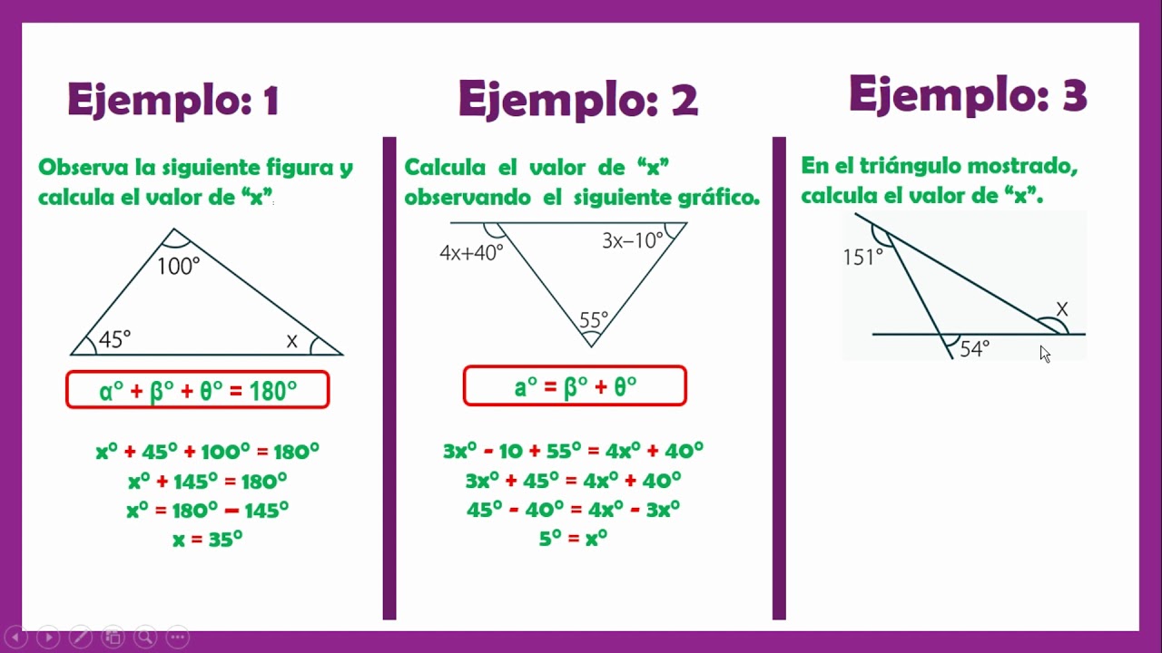 Clases de Matemática: 4to Grado Triángulos I - YouTube