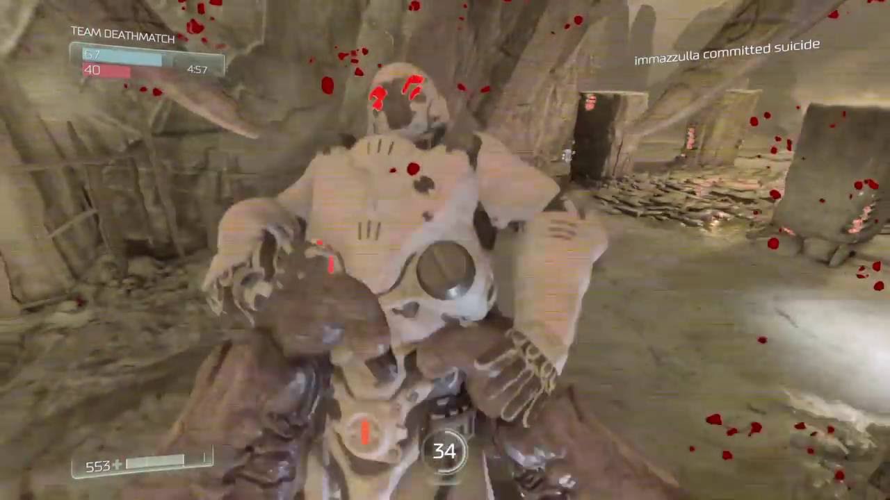 DOOM 2016 Baron of Hell Gameplay 1 - YouTube