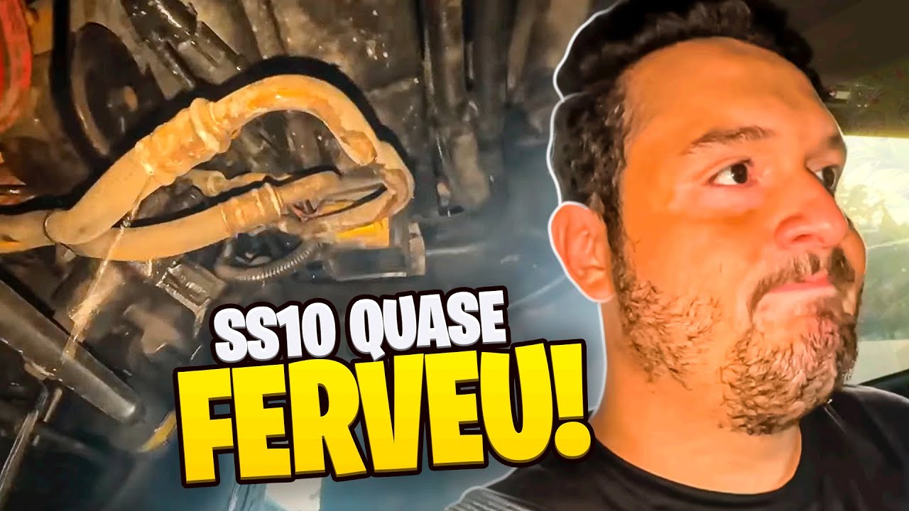 ERA PRA SER SÓ UMA VOLTINHA COM SS10 E ELA QUASE FERVEU, ESTOUROU TUDO! - YouTube