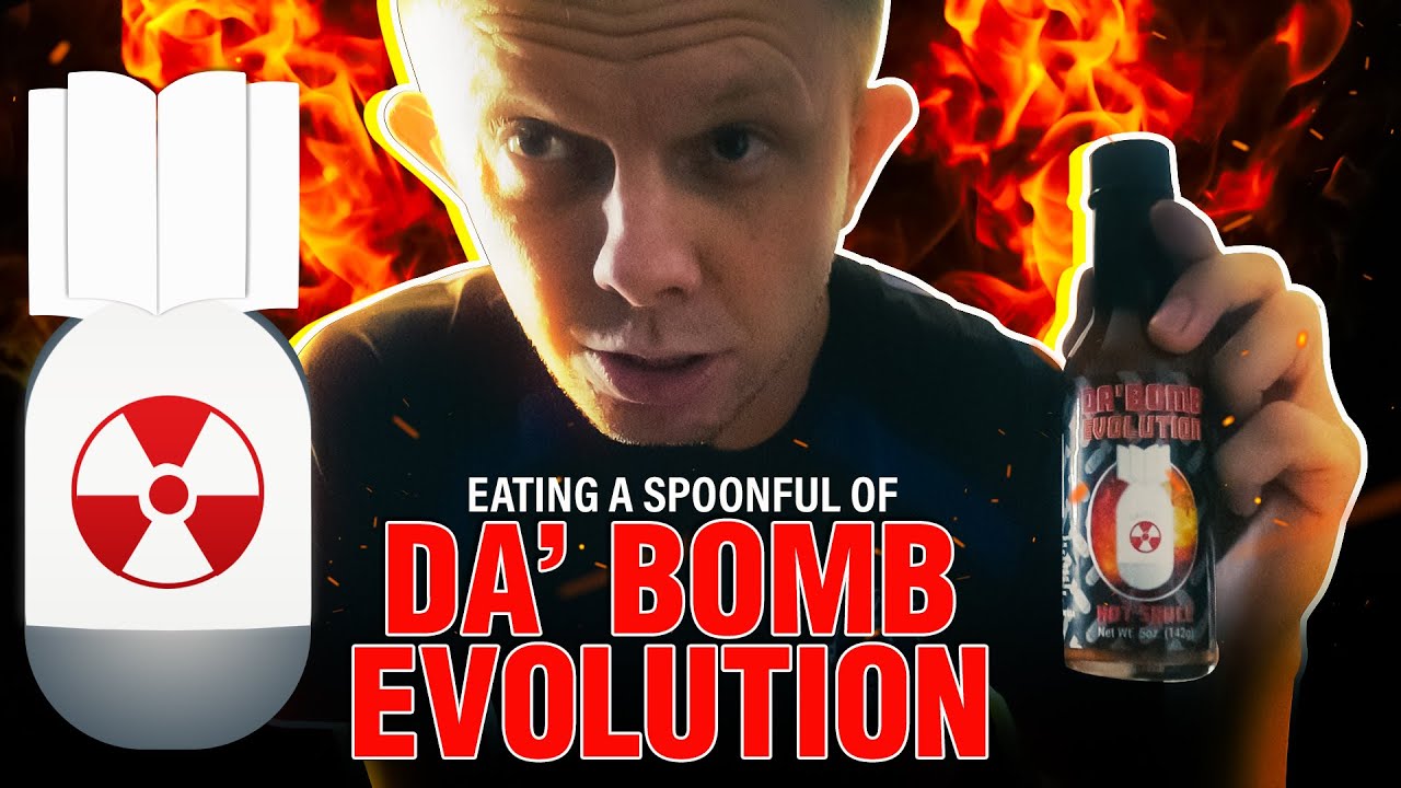 Eating A Spoonful of Da Bomb Evolution - YouTube