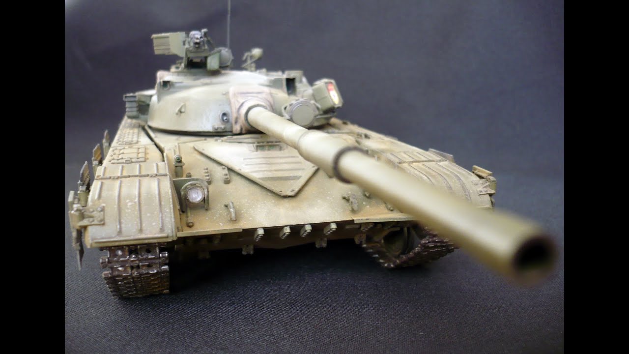 T-64 Обзор модели TRUMPETER №01578 - YouTube