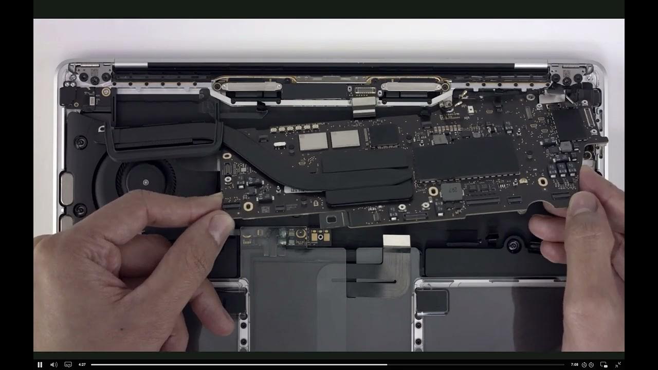 MacBook Pro M1 2021 logic board replacement - YouTube