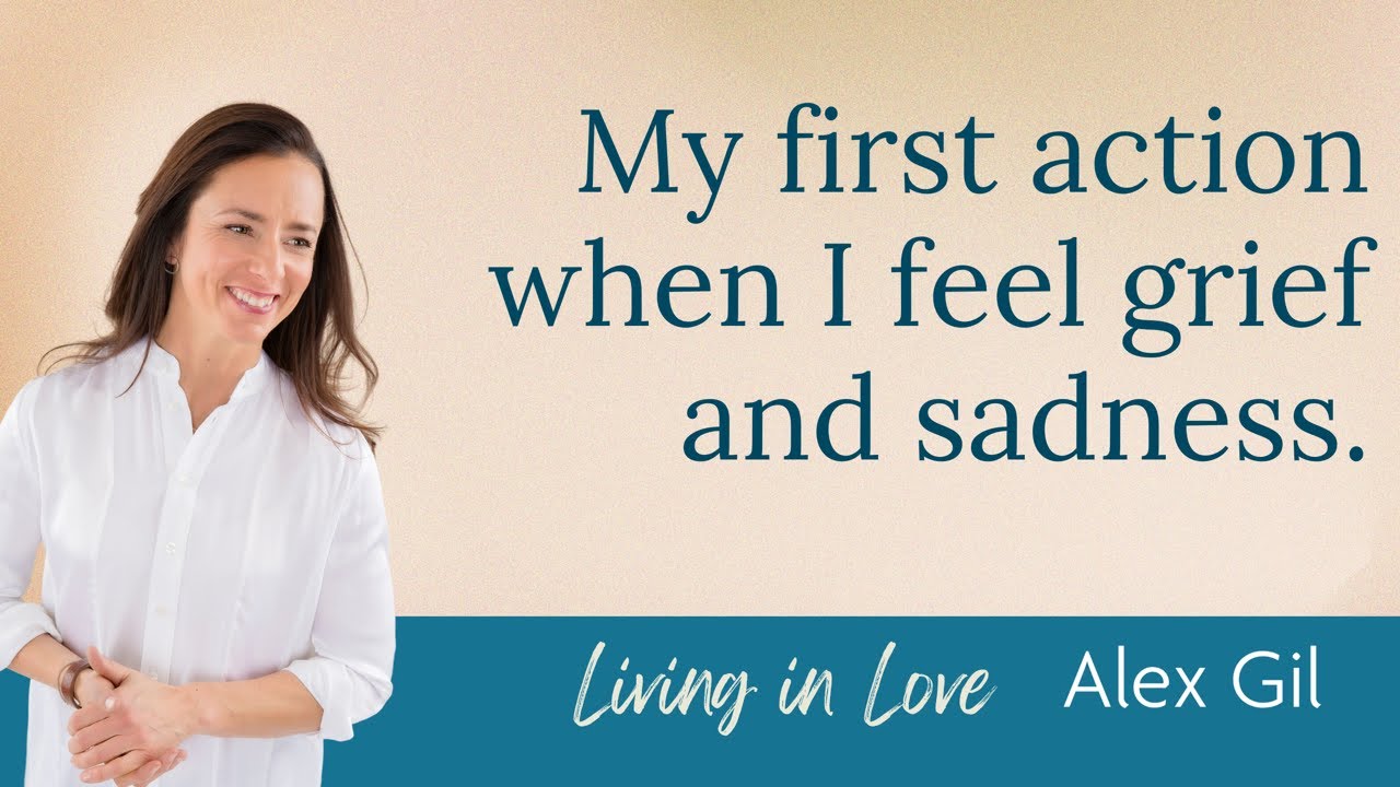 How I welcome grief, sadness... - YouTube