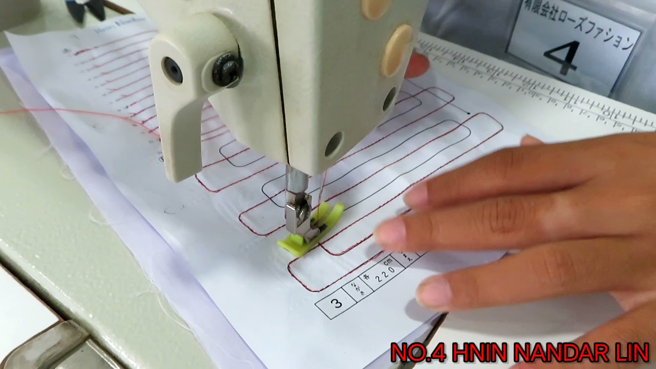 NO.4 HNIN NANDAR LIN 手元 - YouTube