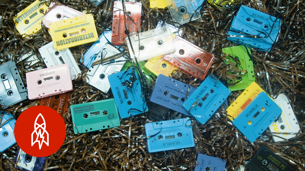 Throwback on a Comeback: The Last Cassette Tape Factory - YouTube