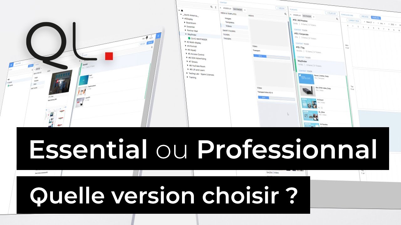 QL Essential ou QL Professional, quelle version choisir? - YouTube