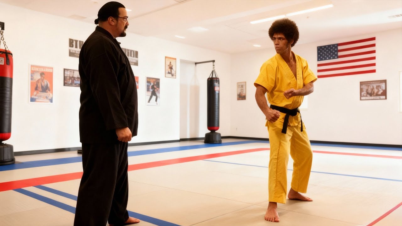 Jim Kelly VS Steven Seagal | Karate World Champion vs Aikido Master ...