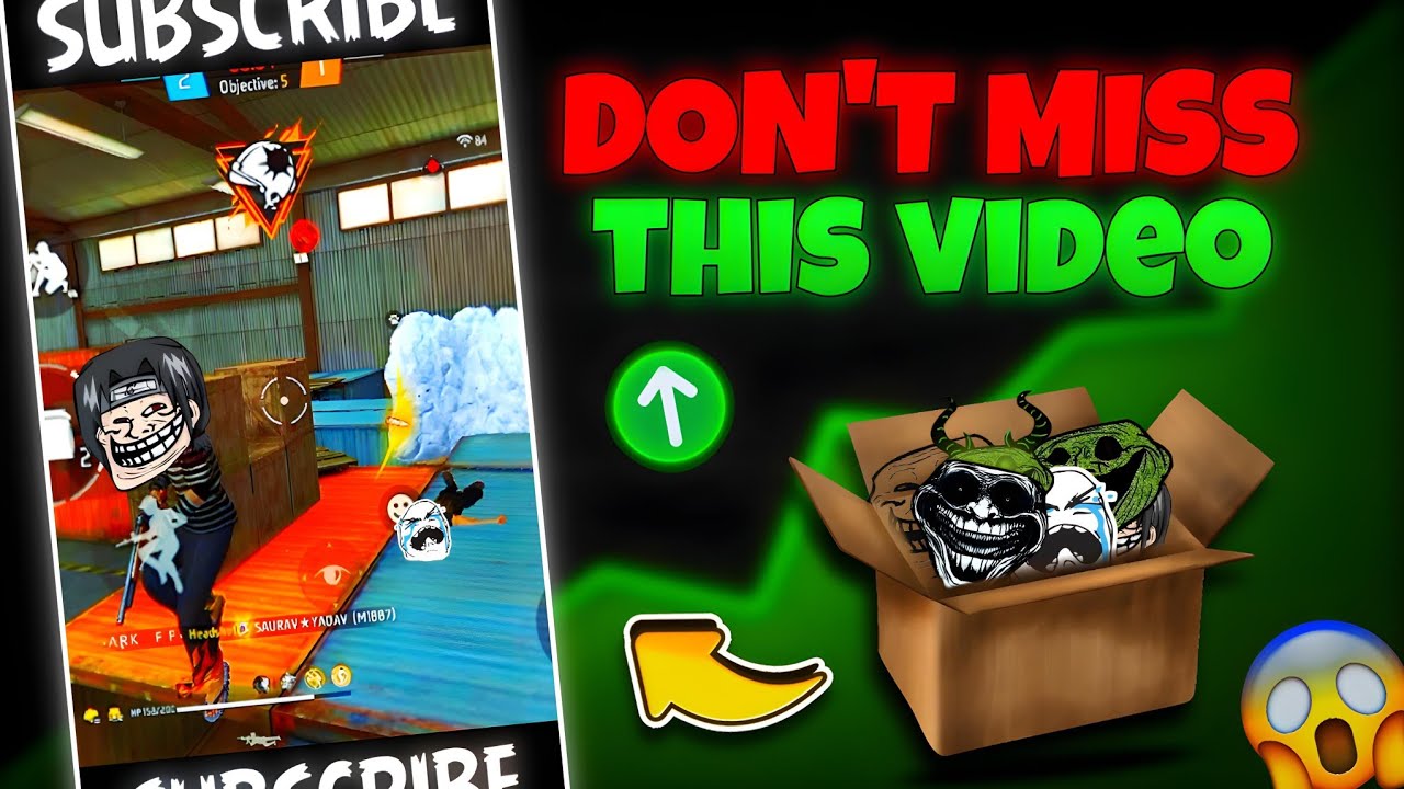 🔥VIRAL TROLL FACE EDITING TUTORIAL IN CAPCUT [ Freefire ] #trollface # ...
