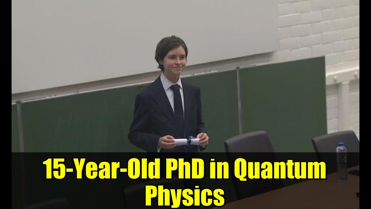 15-Year-Old PhD in Quantum Physics | Laurent Simons' Journey to Human ...