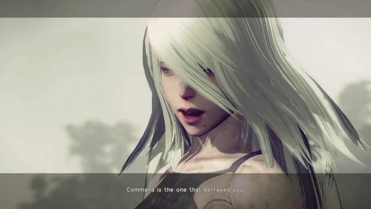 BOSS FIGHT: Yorha Unit A2 in the Forest Zone Castle | Hard - NieR ...