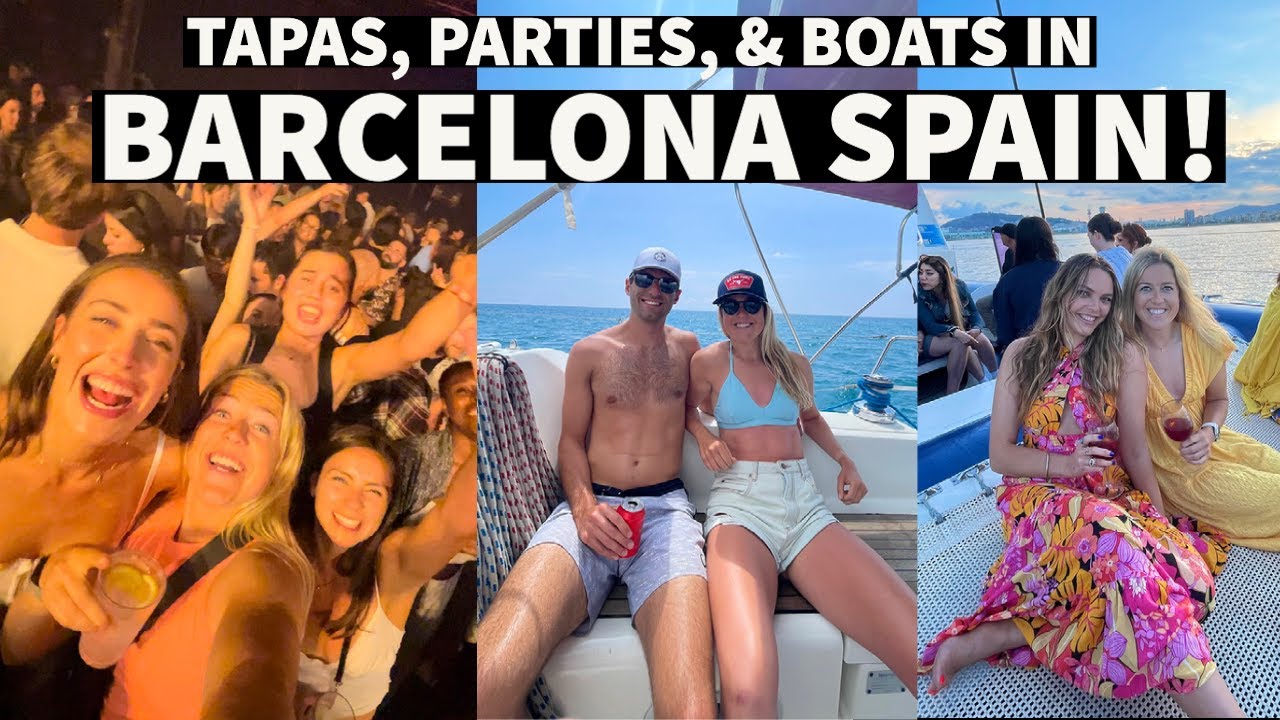 Tapas, Parties, & Boats in Barcelona | VLOG 007 - YouTube