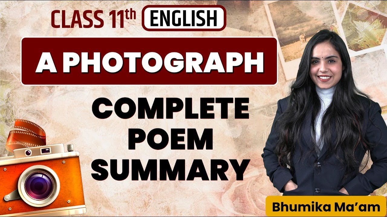 Class 11 English Hornbill A Photograph Complete Poem Summary class-11-english-hornbill-a-photograph-complete-poem-summary