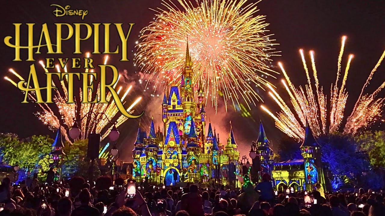[4K] Happily Ever After 2025 FULL SHOW at Magic Kingdom | Walt Disney ...