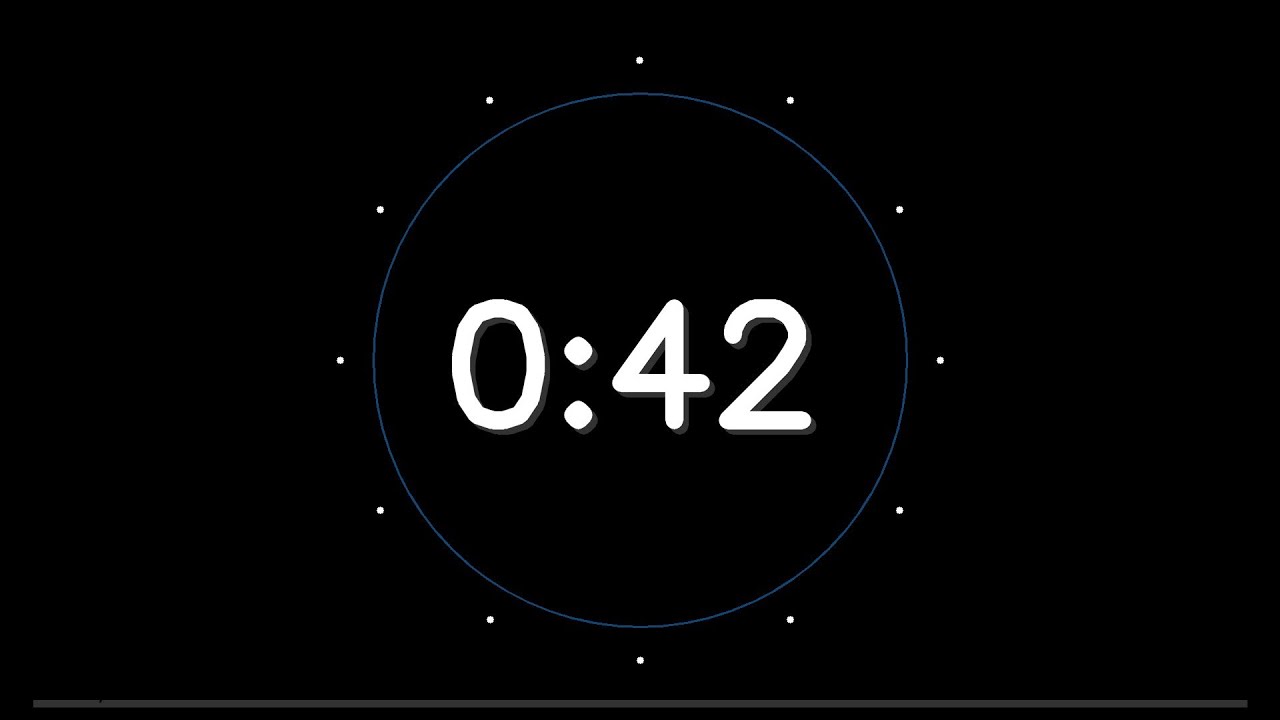 42 Second Timer - YouTube