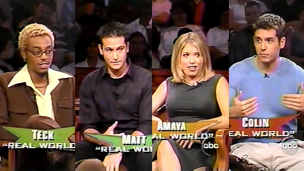 The Real World Hawaii Cast 1999 | Politically Incorrect w/ Bill Maher ...