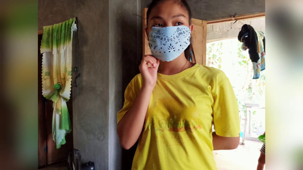 Improvised face mask - YouTube