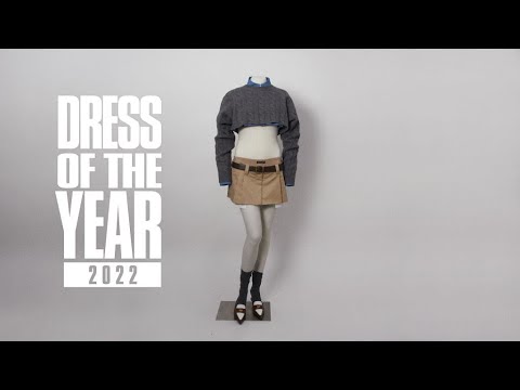 Viral sensation Miu Miu miniskirt is Fashion Museum’s Dress of the Year 2022