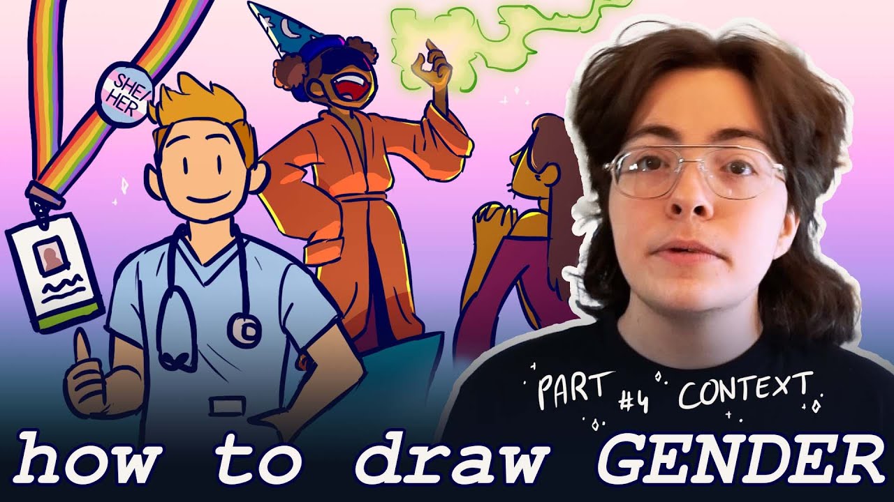 Trans Artist teaches how to draw all the genders ⚧ Part 4/4 - Context ...