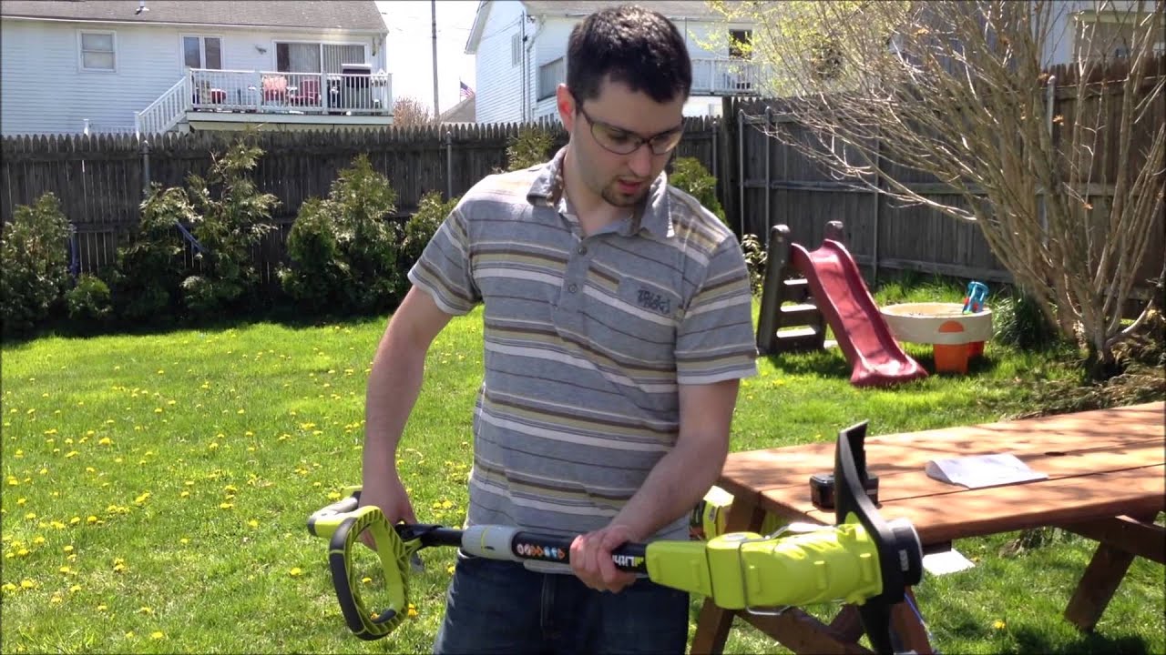 Ryobi 18V One+ Trimmer/Edger Review - YouTube