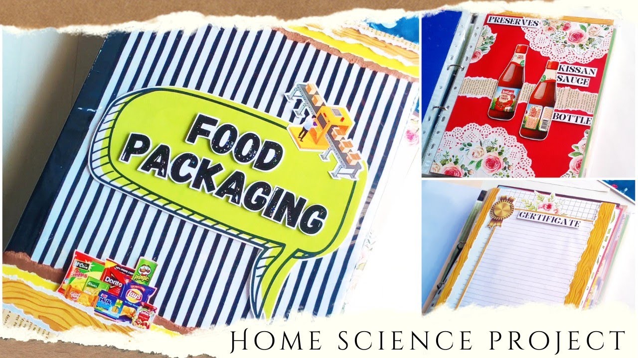 Class 12th Hom Science project | Project on food packaging | Project ...