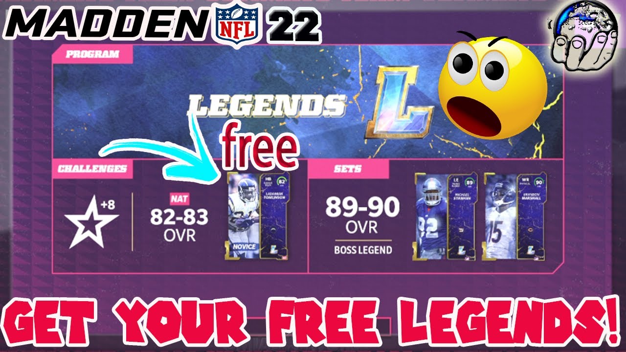 HOW TO EARN YOUR FREE LEGENDS IN MADDEN 22 ULTIMATE TEAM QUICK & EASY ...
