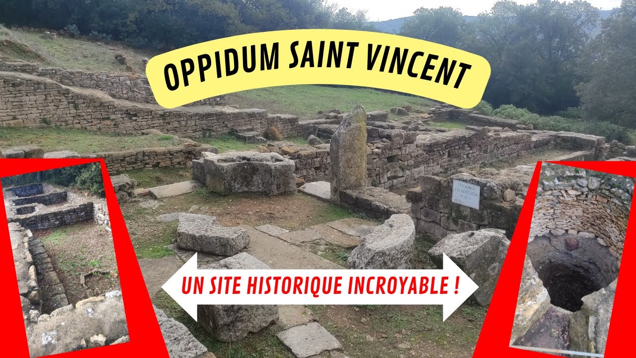 L' OPPIDUM SAINT VINCENT - Un site historique incroyable ! - YouTube