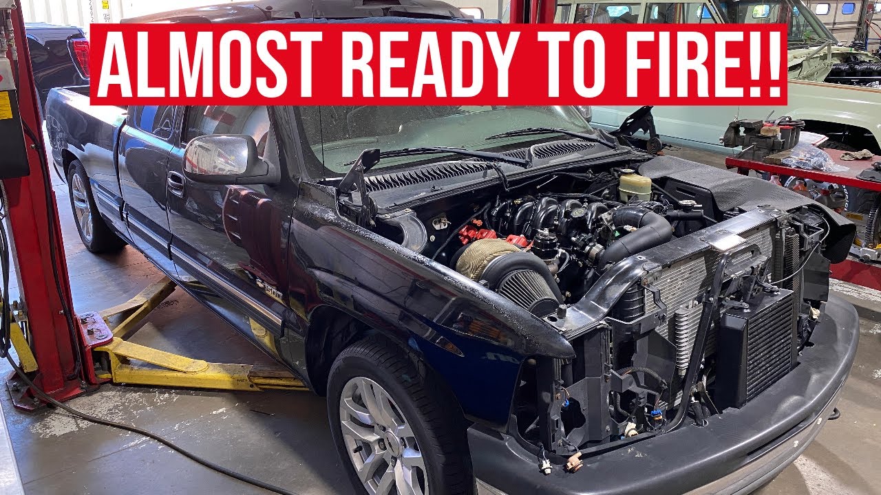after MONTHS of work, the turbo big block is almost ready! - YouTube