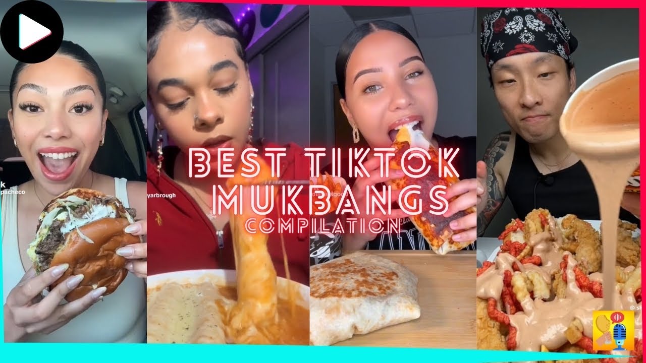 BEST TIKTOK MUKBANGS | ASMR BIG BITES COMPILATION | EATING SOUNDS - YouTube