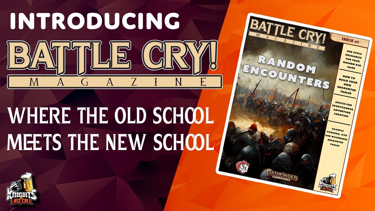 Introducing BATTLE CRY! Magazine - A new monthly publication for PF2 ...