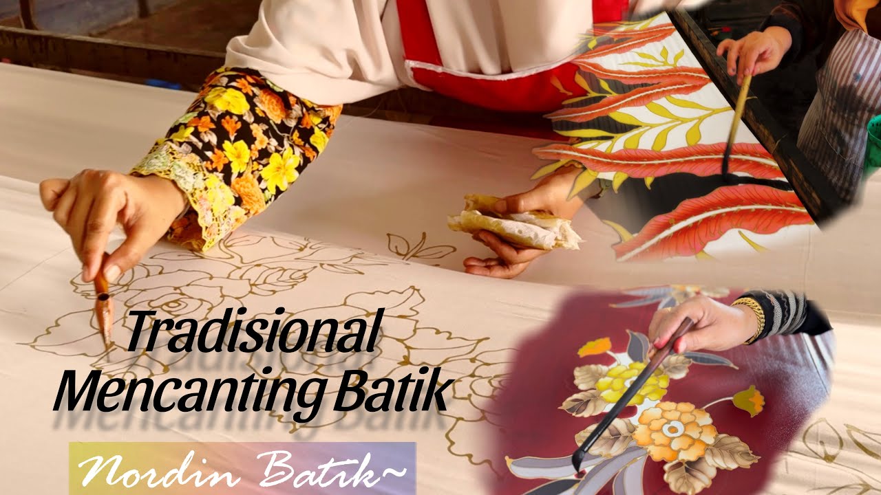Tradisional Mencanting Batik Kelantan - YouTube