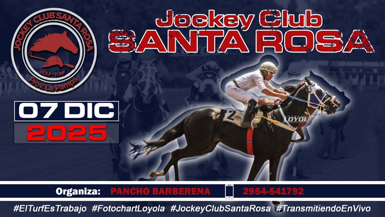 Jockey Club Santa Rosa - L.P. 07-12-25@fotochartloyola23 - YouTube