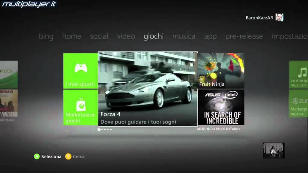 Aggiornamento Dashboard Xbox 360 dicembre 2011 - Anteprima (HD) - YouTube