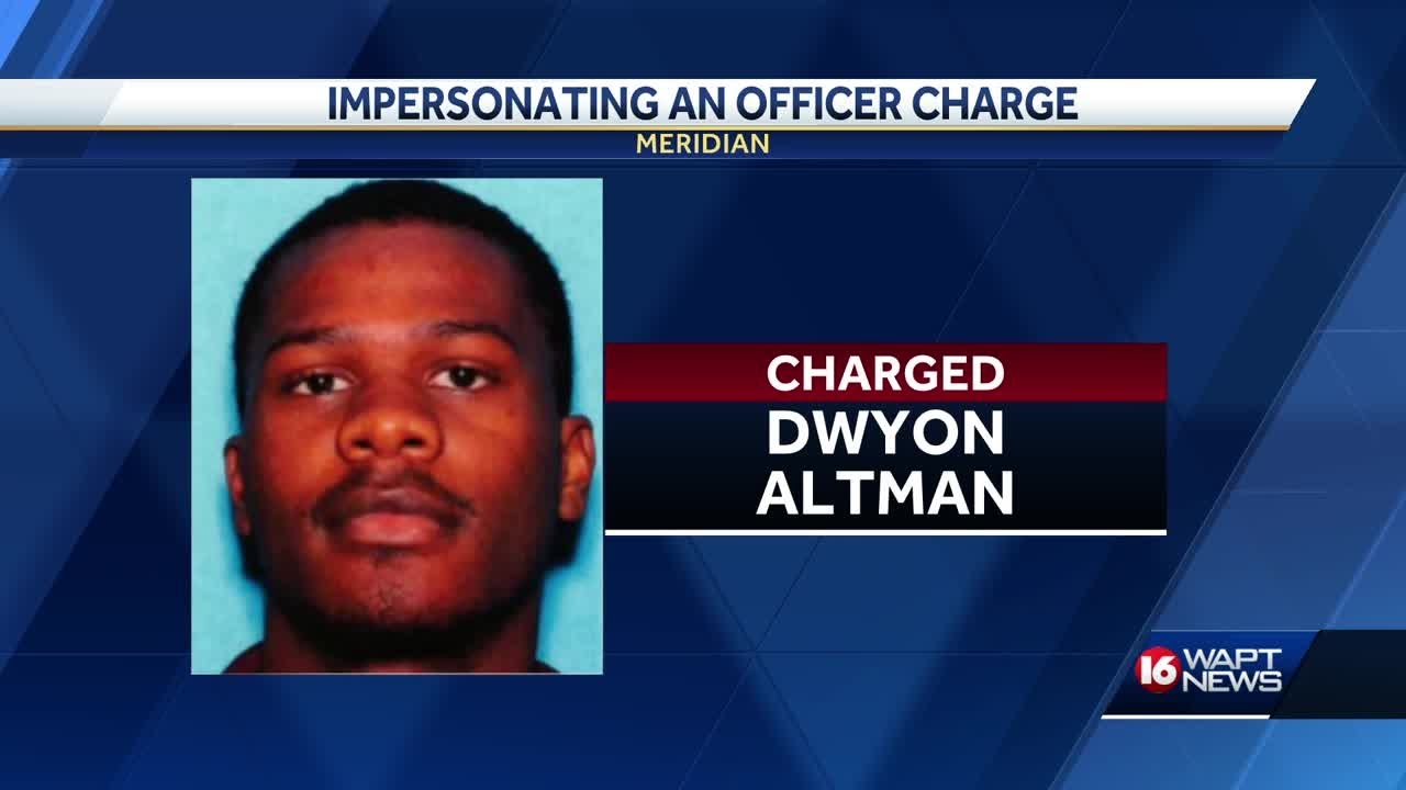 Man charged with impersonating an officer in Meridian - YouTube