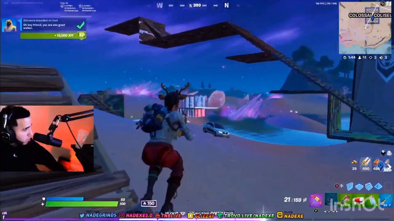 Nade TNB/NadeXe plays fortnite for the first time in over a year and ...